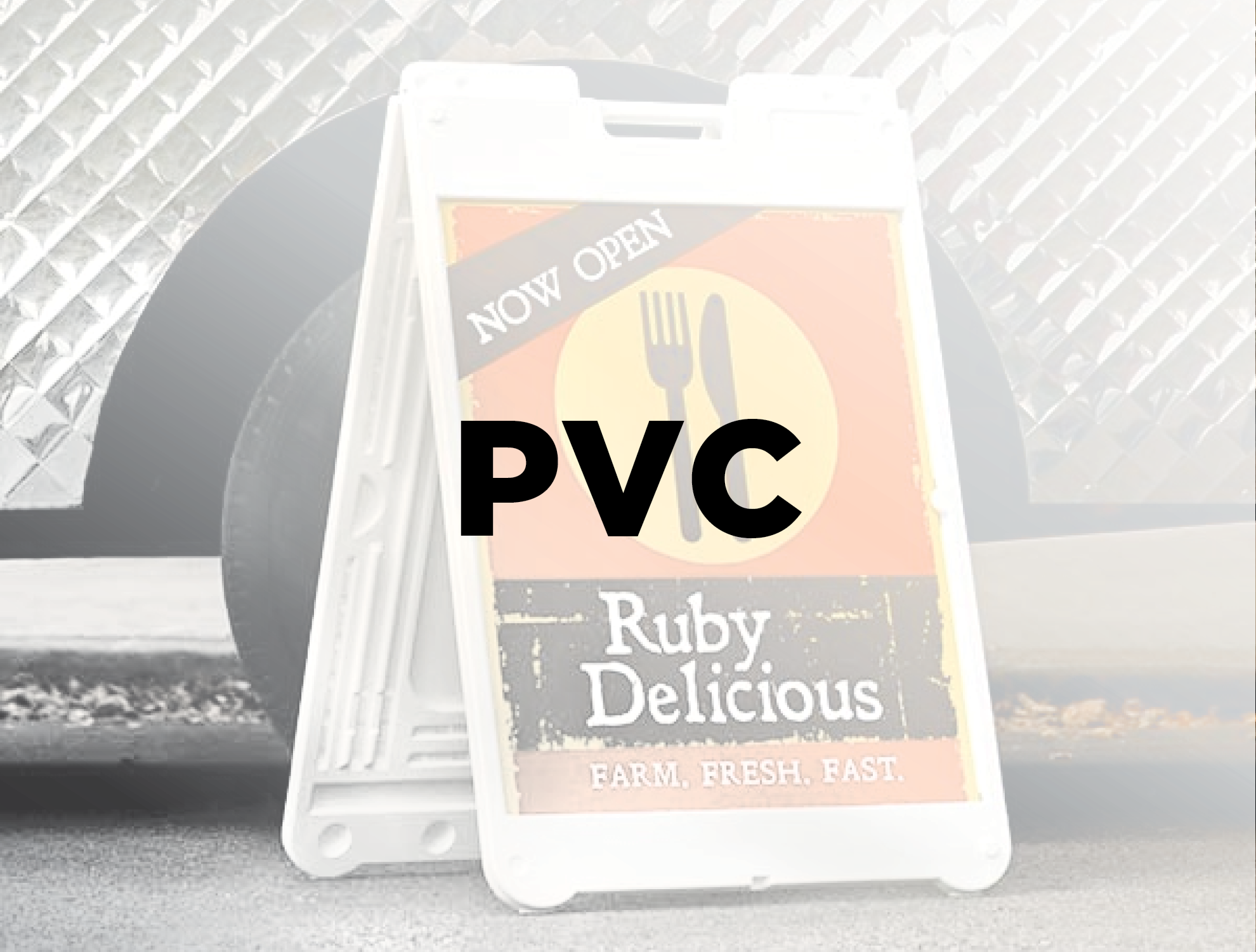 Rigid Sign - PVC Matrix | www.cardwellprinting.com